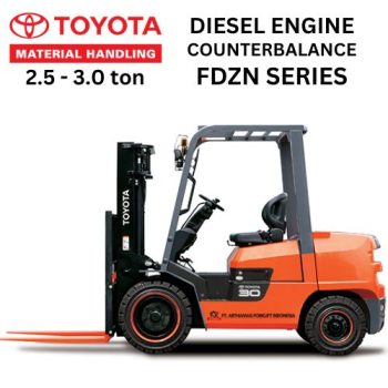 Forklift Toyota 3 Ton - FDZN30 – PT. Arthamas Forklift Indonesia