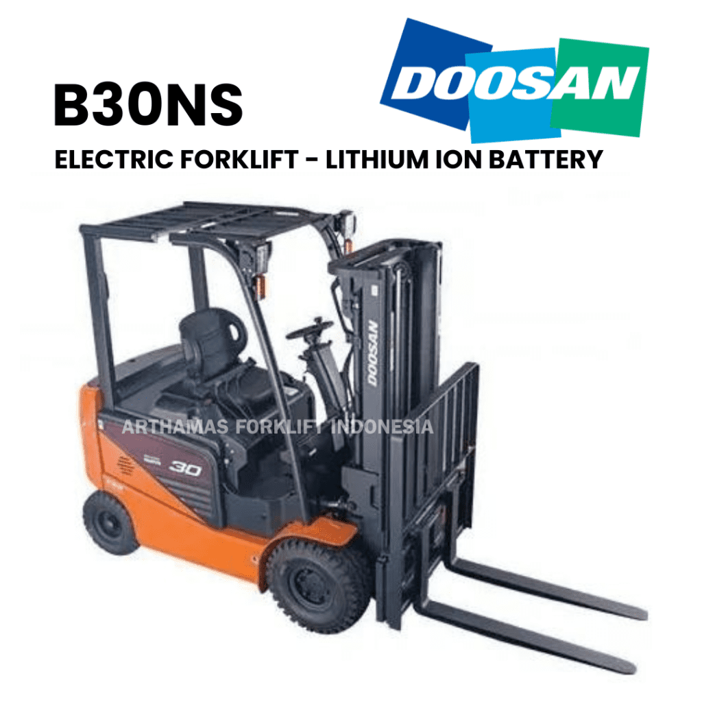 Electric Forklift Doosan 3 Ton - Lithium Ion Battery (B30NS) – PT ...