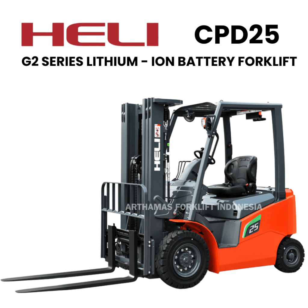 Electric Forklift HELI 2.5 Ton - G2 Lithium Battery (CPD25) – PT ...