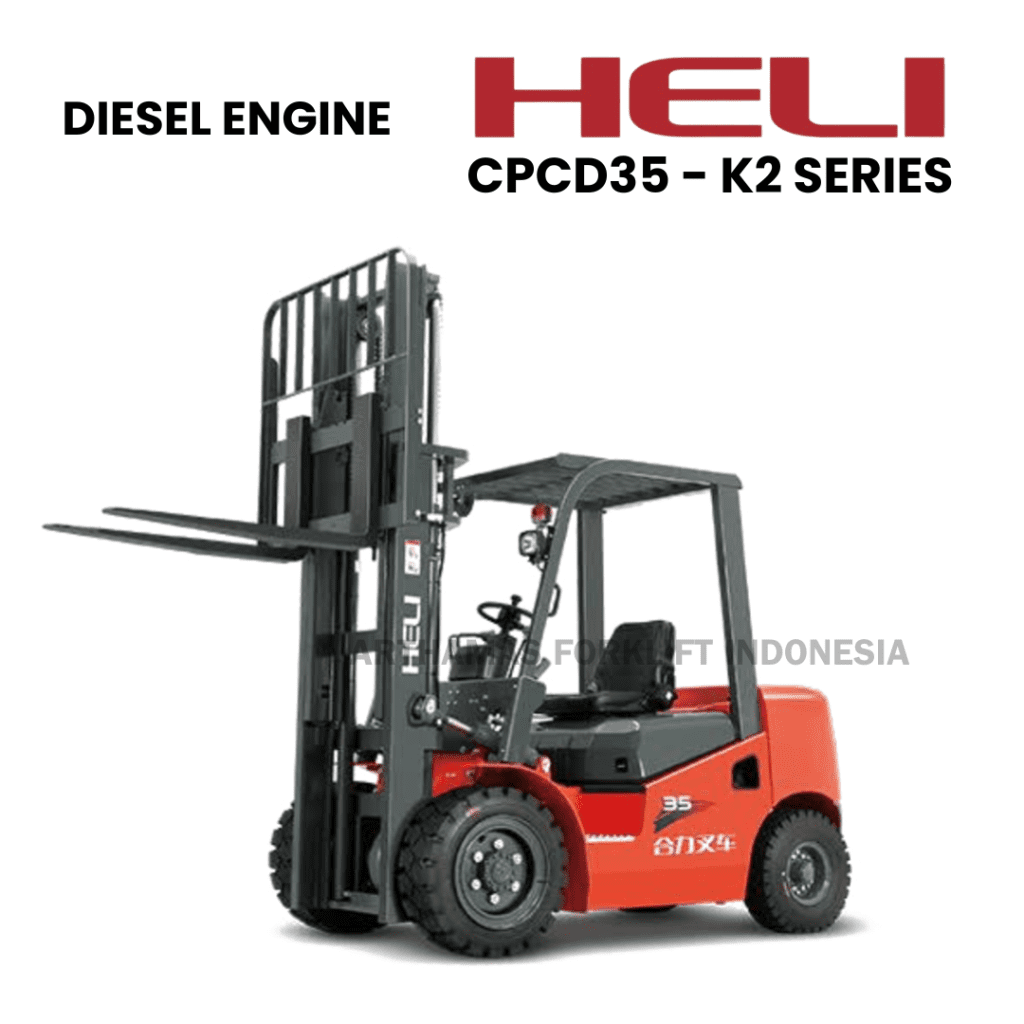 Forklift HELI 3.5 Ton - K2 Series (CPCD35) – PT. Arthamas Forklift ...