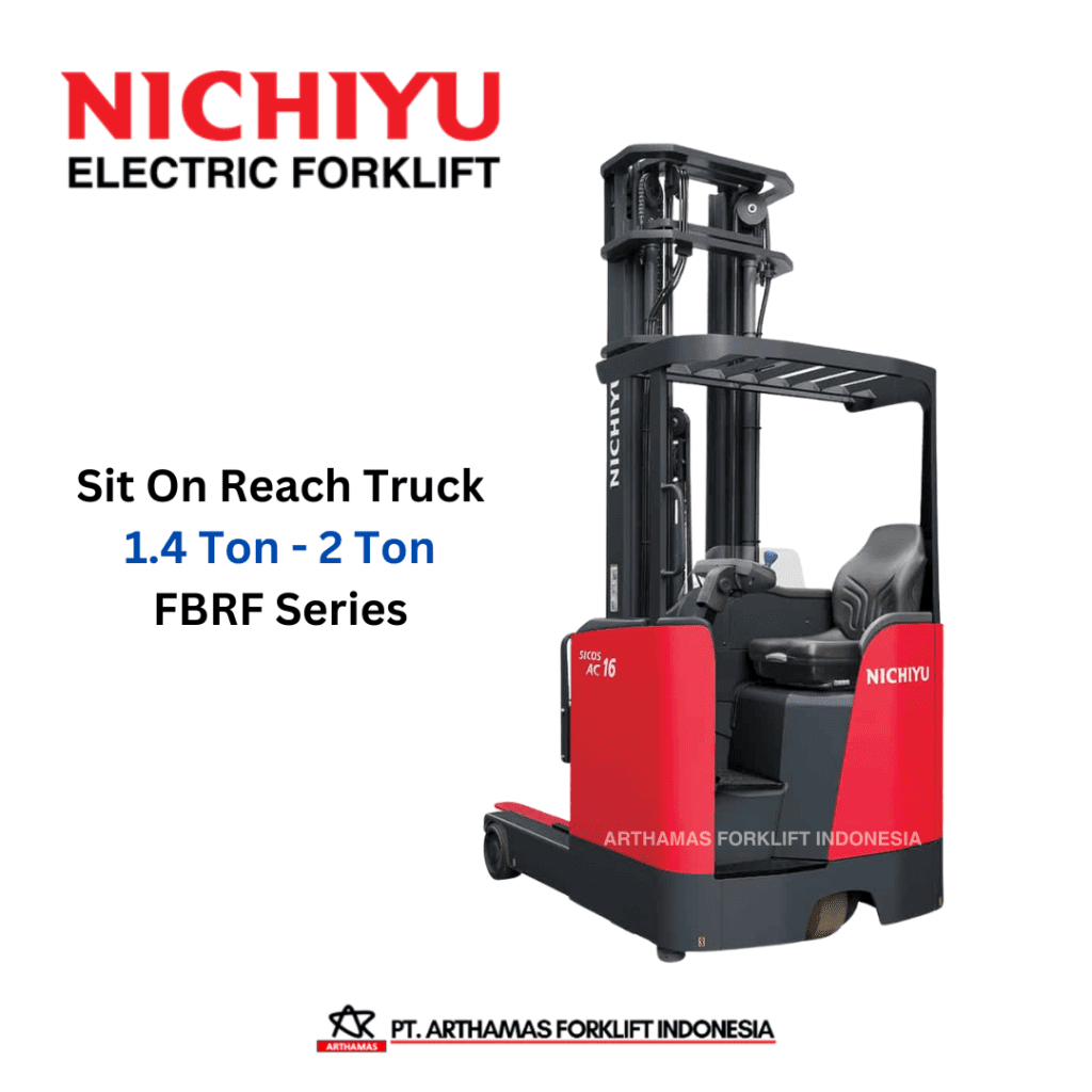 NICHIYU Reach Truck 2 Ton – PT. Arthamas Forklift Indonesia