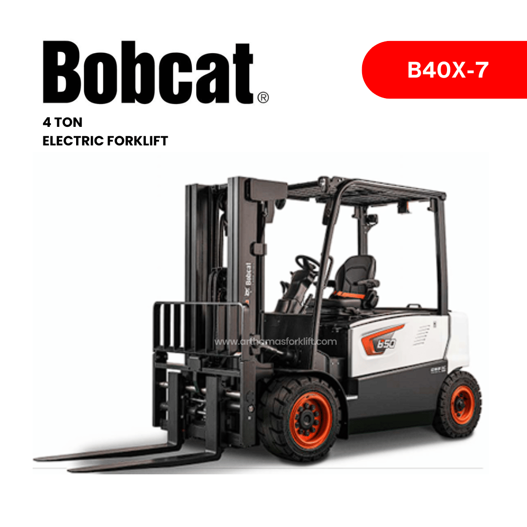 BOBCAT Electric Forklift 4 Ton (B40X-7) – PT. Arthamas Forklift Indonesia