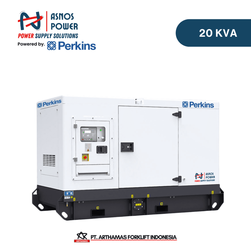 Jual Perkins Genset 20 kVA (Silent Type) – PT. Arthamas Forklift Indonesia